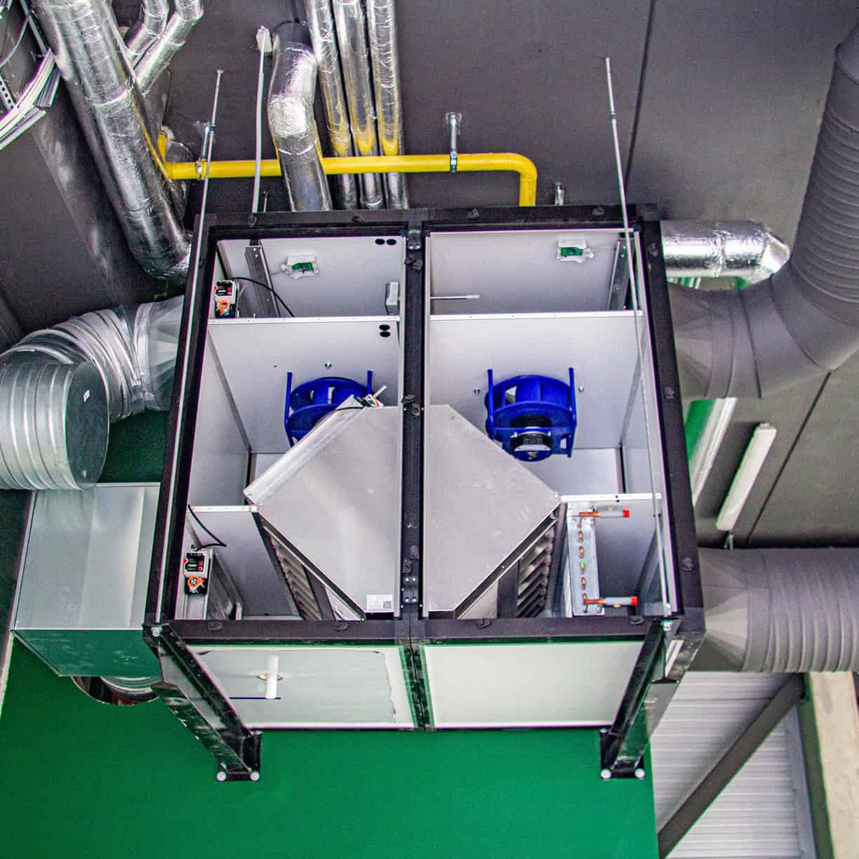 Normal Ventilation System for Offices in Tallinn, Estonia